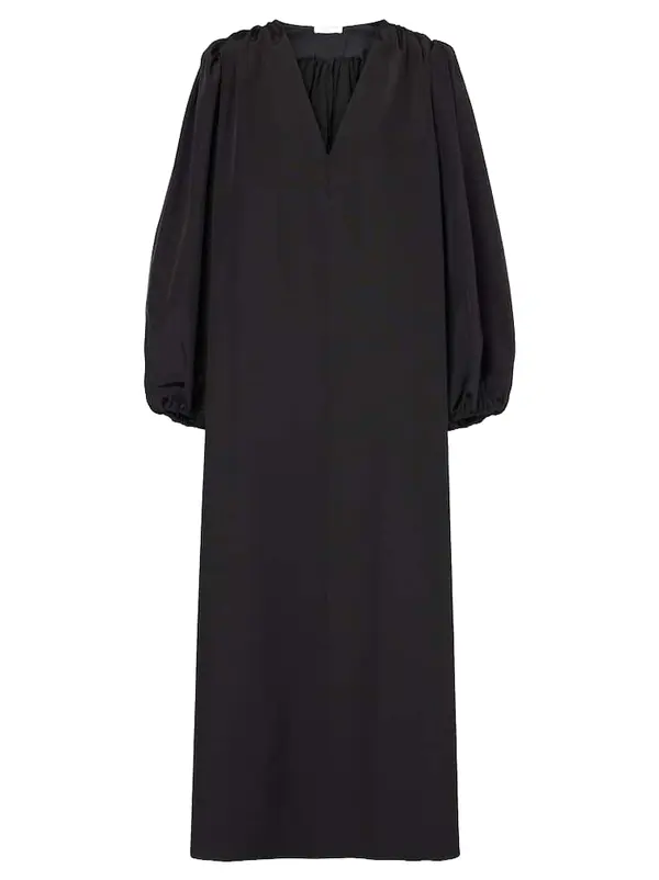 THE ROW Beauvoir Maxi Dress - Black