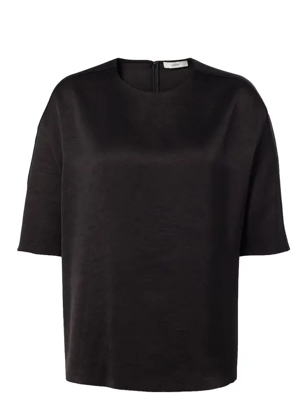Vince Satin T-shirt - Black