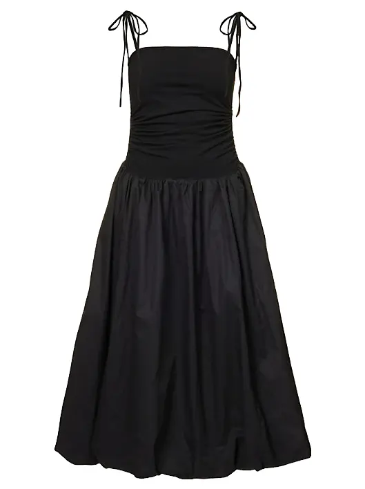 AMY LYNN Alexa Spaghetti-strap Maxi Dress - Black