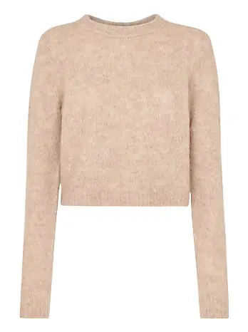 Whistles Round-neck Knitted Jumper - Cream