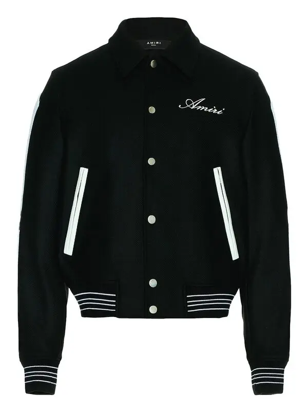 Amiri Bones Jacket - Black & White