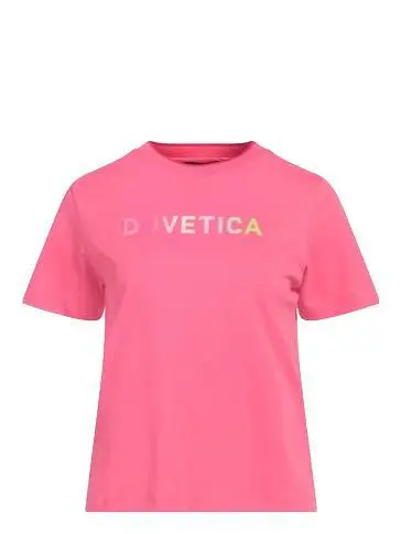 Duvetica Logo-print T-shirt - Fuchsia