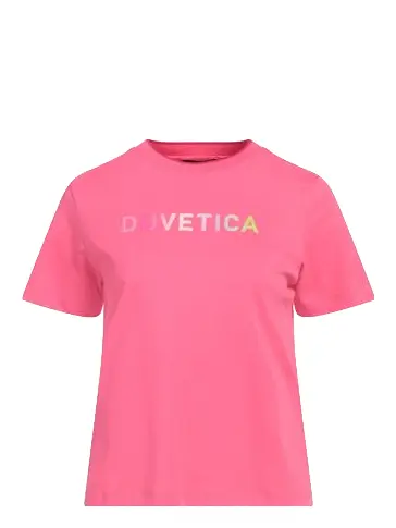 Duvetica Logo-print T-shirt - Pink