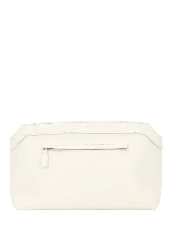 THE ROW Terrasse Pouch - Ivory Pld