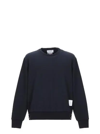 Thom Browne Cotton Terry Sweatshirt - Blue