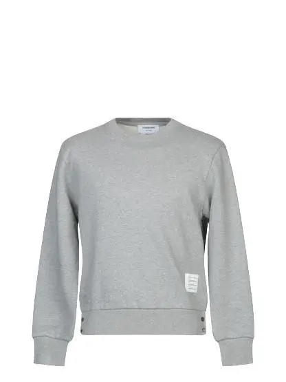Thom Browne Cotton Terry Sweatshirt - Grey