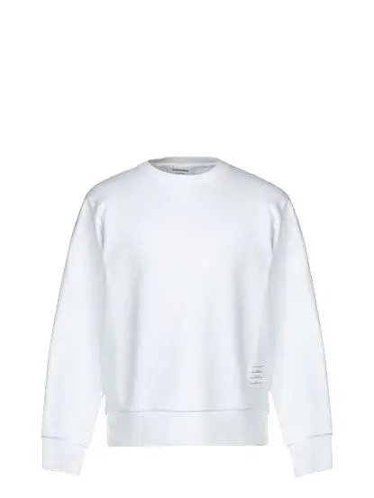 Thom Browne Cotton Terry Sweatshirt - White