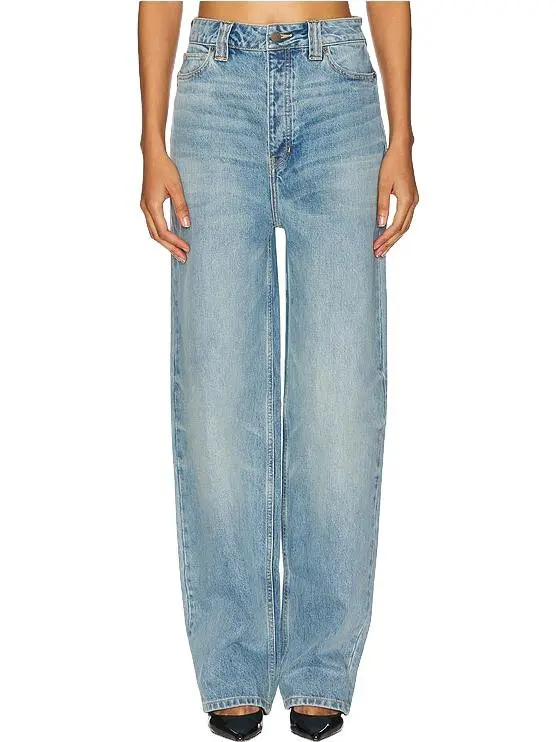 Fear Of God Straight Leg Jeans - Denim-light