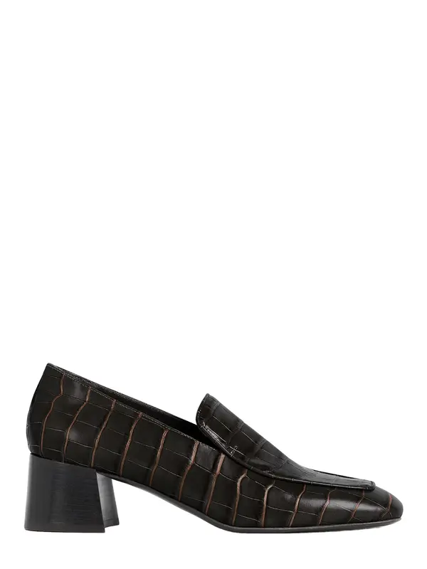 TOTEME Block-heel Pumps - Dark Brown