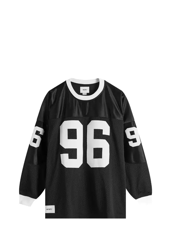 WTAPS 12 Hockey Shirt - Black