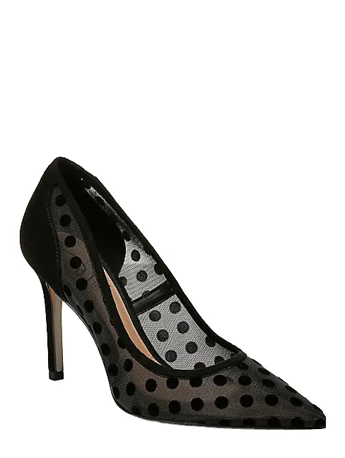Sam Edelman Hazel Mesh Pumps - Black