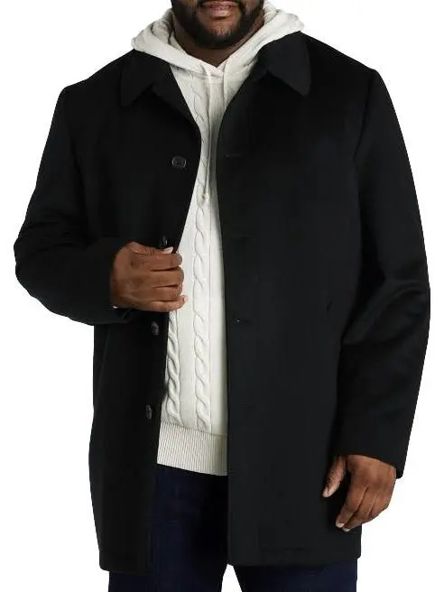 Michael Kors Kurt Overcoat - Black