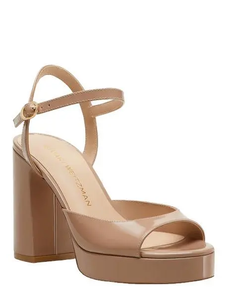 STUART WEITZMAN Dayna Ii Platform Sandal - Fawn