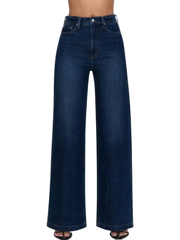 PISTOLA Lana High-waist Wide-leg Jeans - Elevation