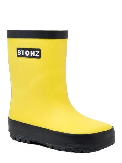 STONZ Waterproof Rain Boots - Yellow