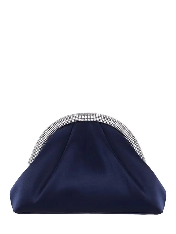 Nina Jane Frame Clutch - Navy