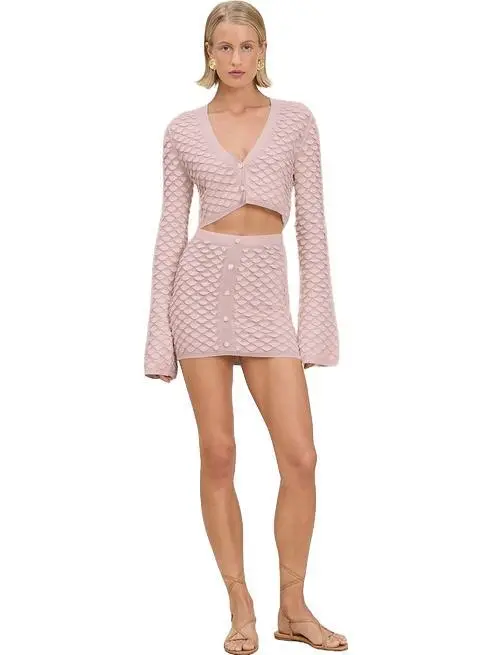 Devon Windsor Vanessa Mini Skirt - Natural