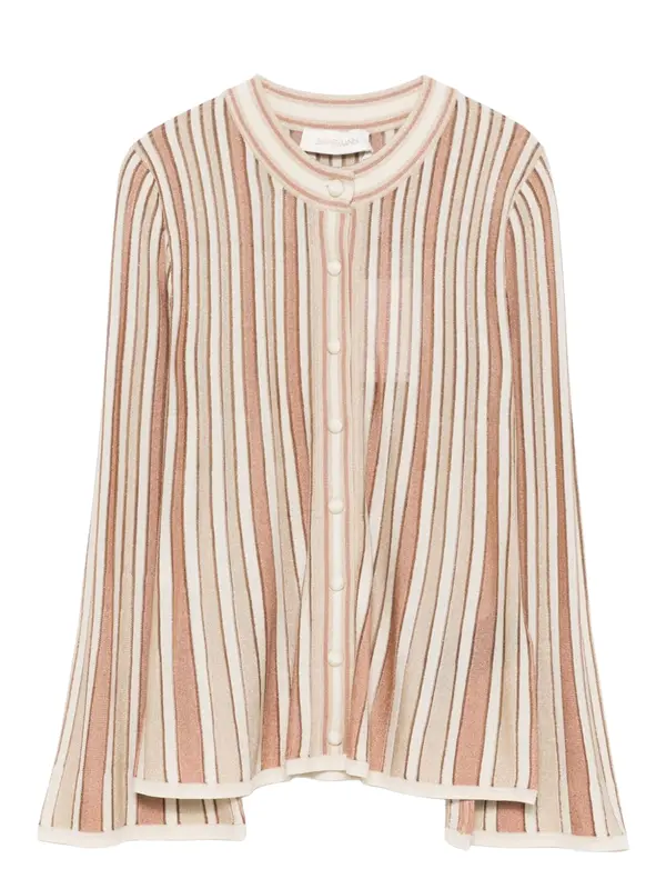 Zimmermann Crush Cardigan - Neutrals