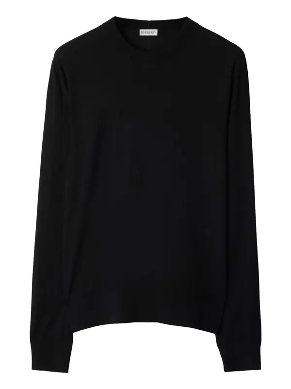 Burberry Wool Sweater - Black