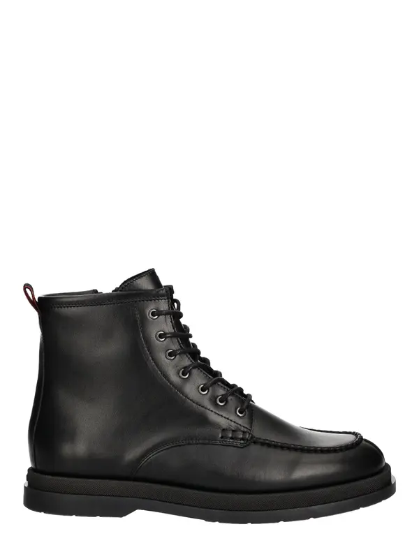Hugo Leather Boots - Black