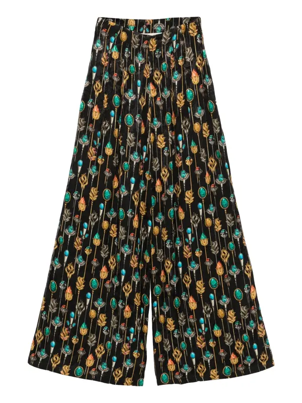 Agua Bendita Pinon Ornamento Trousers - Black