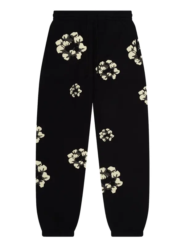 DENIM TEARS Cactus Wreath Track Pants - Black