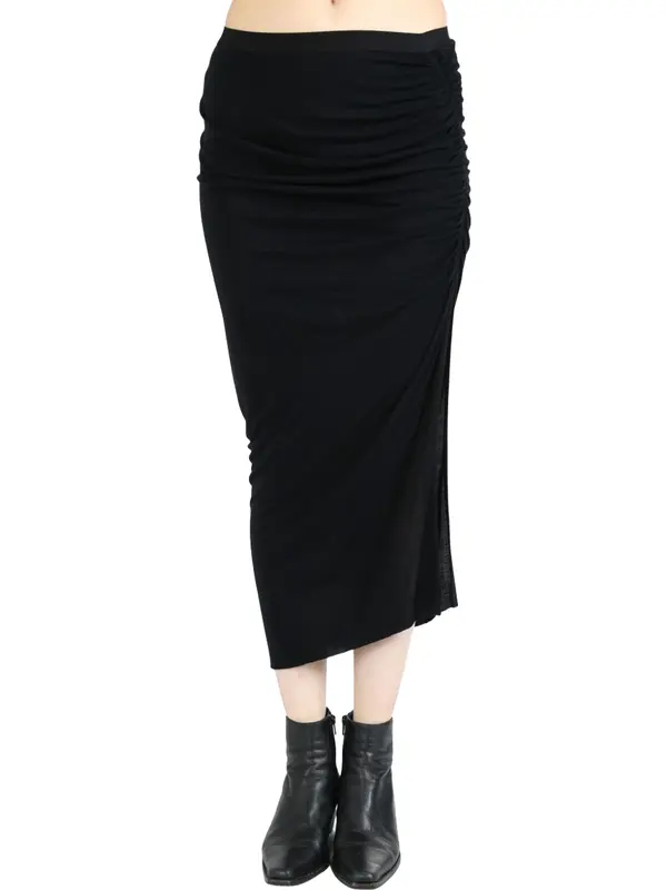 Rick Owens Svita Midi Skirt - Black