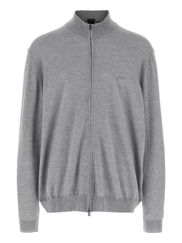 BOSS Balonso Cardigan - Grey