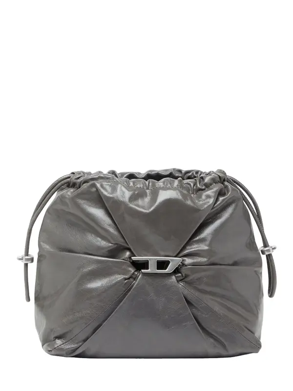 DIESEL® Scrunch-d Bucket Bag - Grey