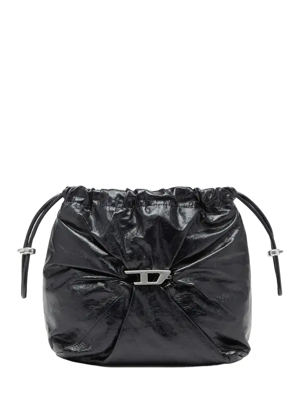 DIESEL Scrunch-d Bucket Bag - Black