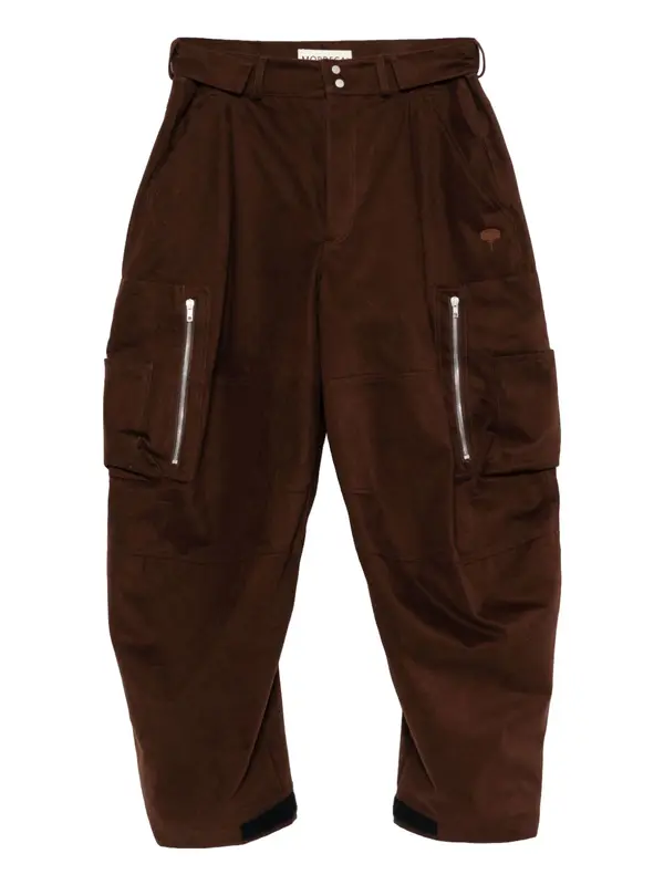 MORDECAI Loose-fit Cargo Trousers - Brown