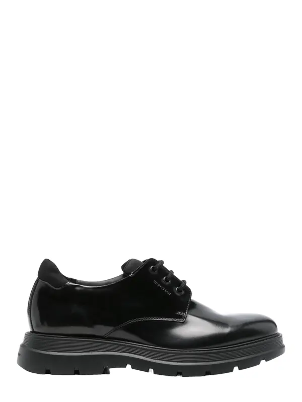 STUART WEITZMAN Leather Derby Shoes - Black