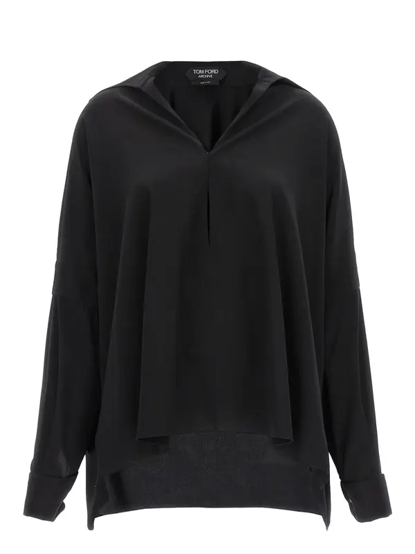 TOM FORD Relaxed-fit Shirt - Black