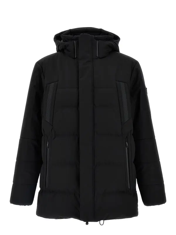BOSS Havoc Parka Coat - Black