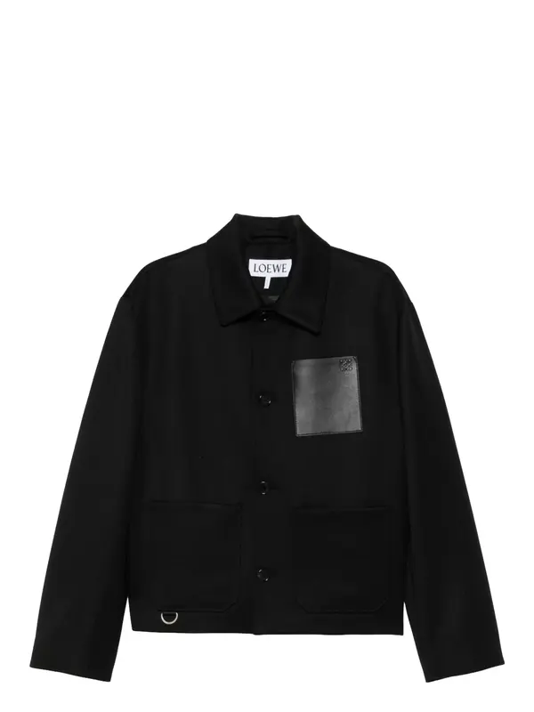 Loewe Workwear Shirt Jacket - Black