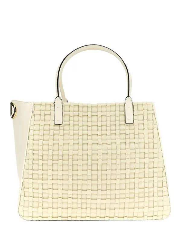 Valentino Garavani Vlogo Signature Side Tote - White