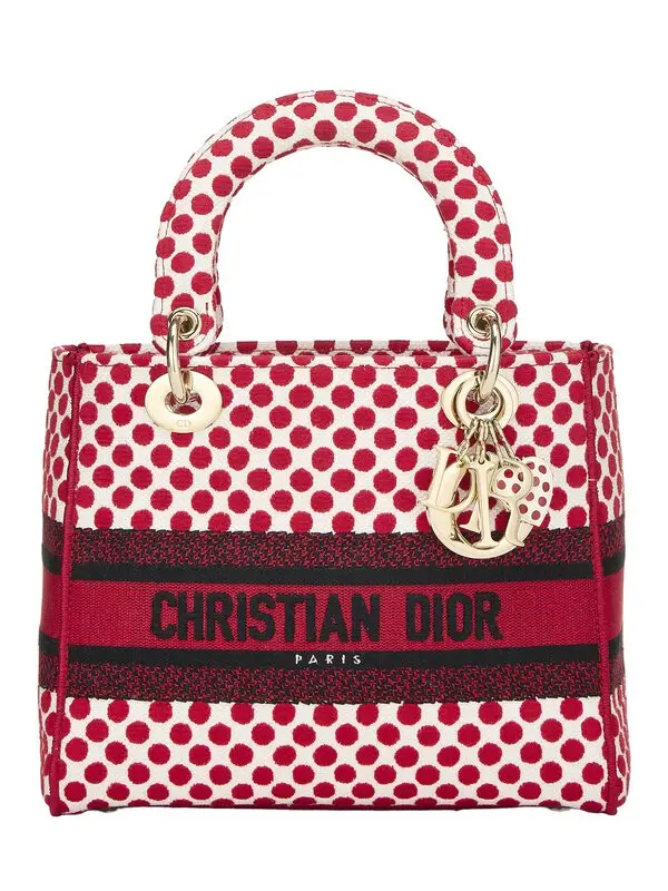 Dior Dioramour Lady D-lite Bag - Red