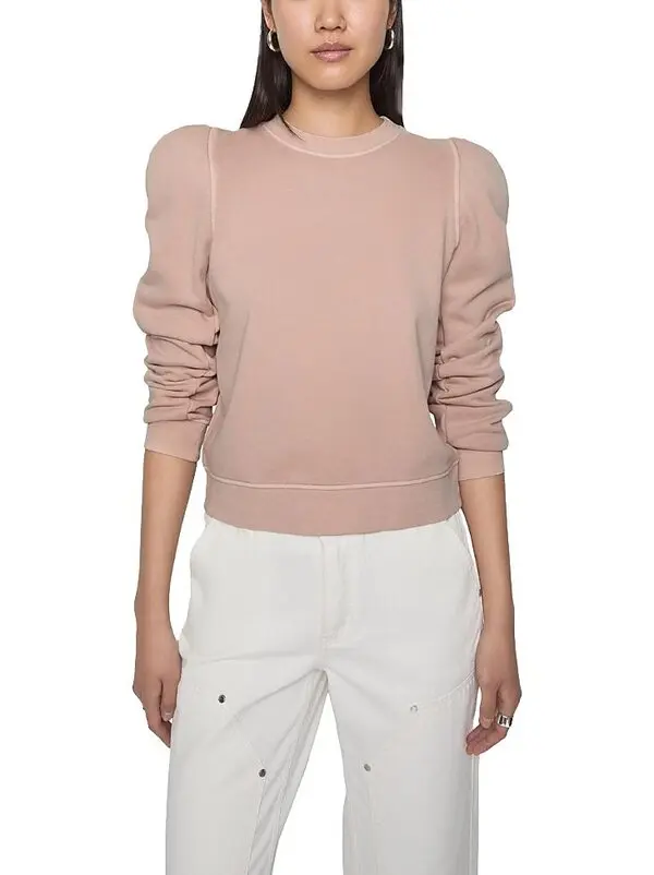 Rebecca Minkoff Jade Sculpted Sweatshirt - Pink