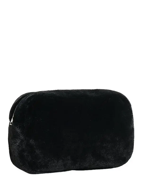 Apparis Noor Faux Fur Pouch - Noir