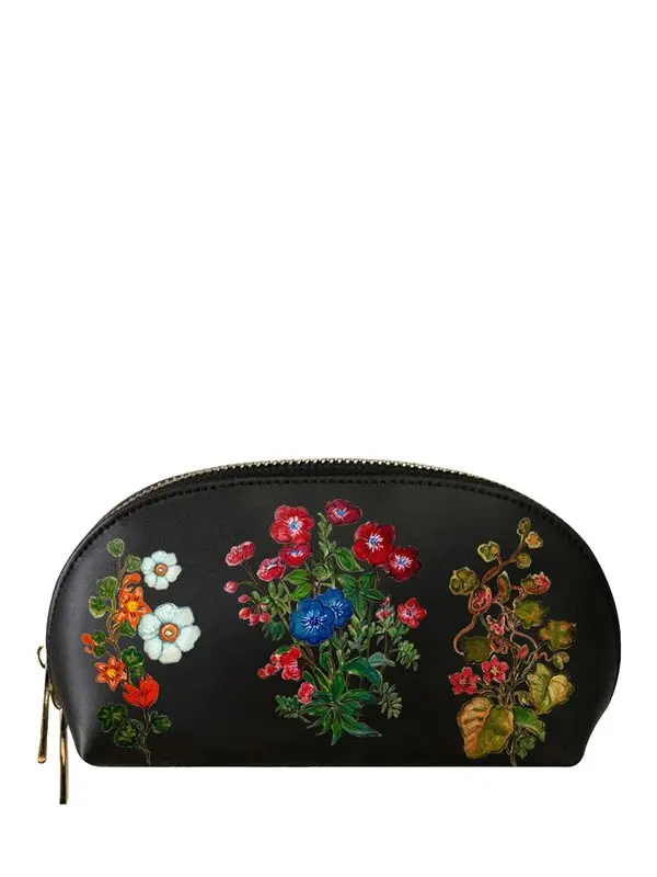 ALEPEL Hand-painted Makeup Bag - Multicolor