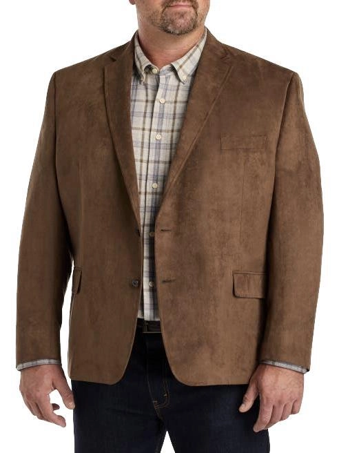 Michael Kors Faux-suede Sport Coat - Camel