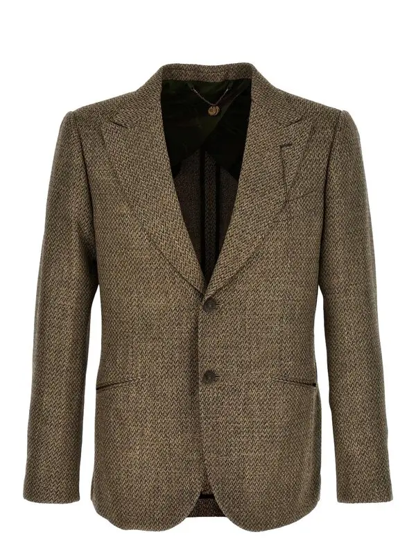 MAURIZIO MIRI Keanu Blazer - Brown