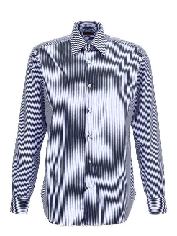 BARBA NAPOLI Journey Shirt - Blue