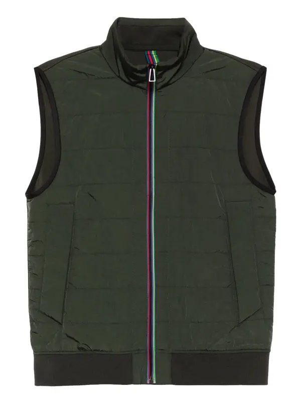 Paul Smith Striped Gilet - Green