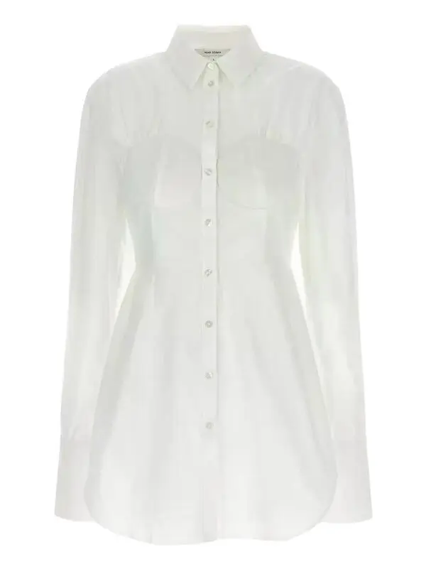 NENSI DOJAKA Cotton Button-up Shirt - White