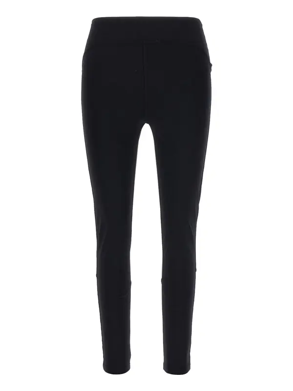 NOT AFTER TEN Mesh-detail Leggings - Black