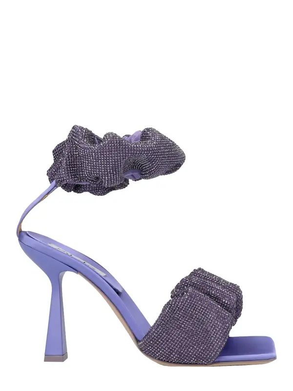 SEBASTIAN MILANO 95mm Cher Sandals - Purple