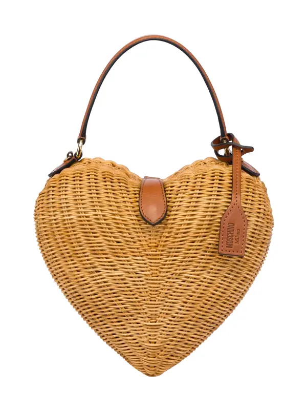 Moschino Heartbeat Tote Bag - Neutrals