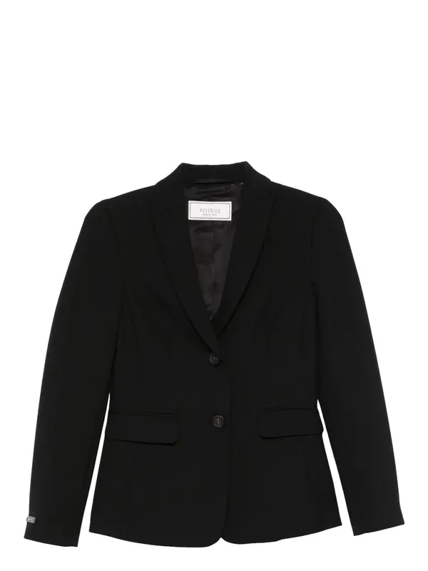 Peserico Double-face Blazer - Black