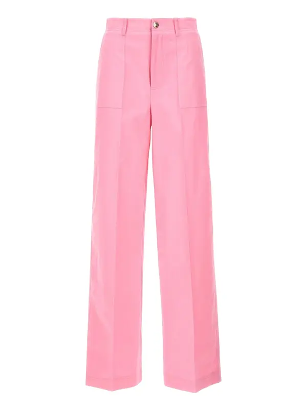 TWINSET Wide-leg Trousers - Pink